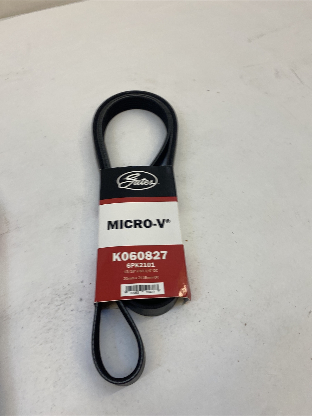 Serpentine+Belt-Premium+OE+Micro-V+Belt+Gates+K060827 for sale online ...