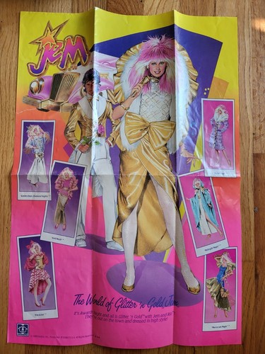 1986 Jem Advertisement Poster | eBay