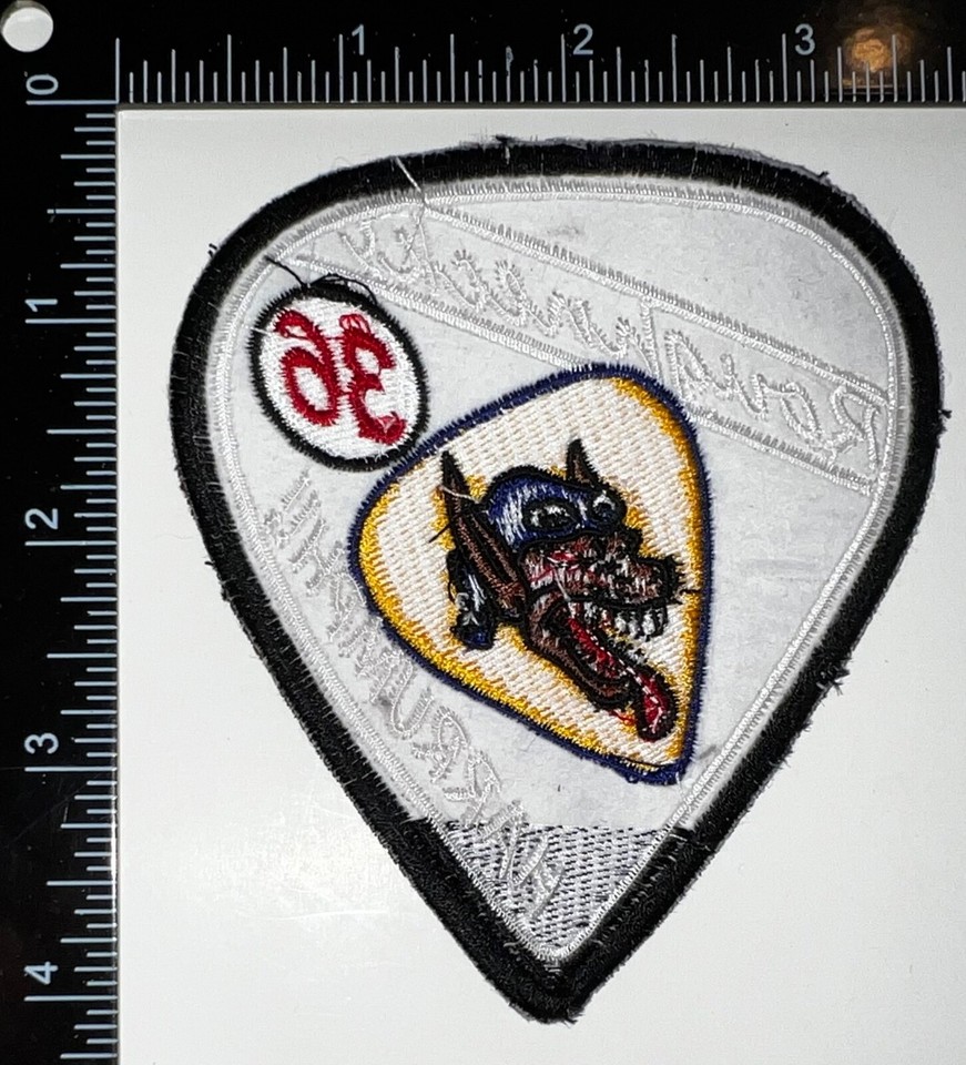 USAF 36th Fighter Squadron Flying Fiends Roughnecks Harrumph!! Patch | eBay