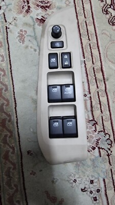 SUBARU OUTBACK RIGHT FRONT POWER WINDOW SWITCH (MASTER SWITCH), 08/14 ...
