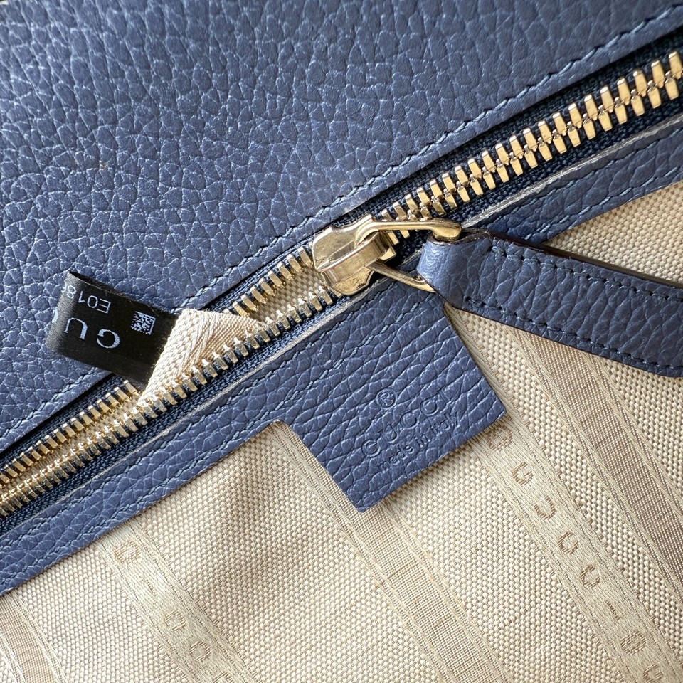 Gucci Interlocking G Blue handbag | eBay