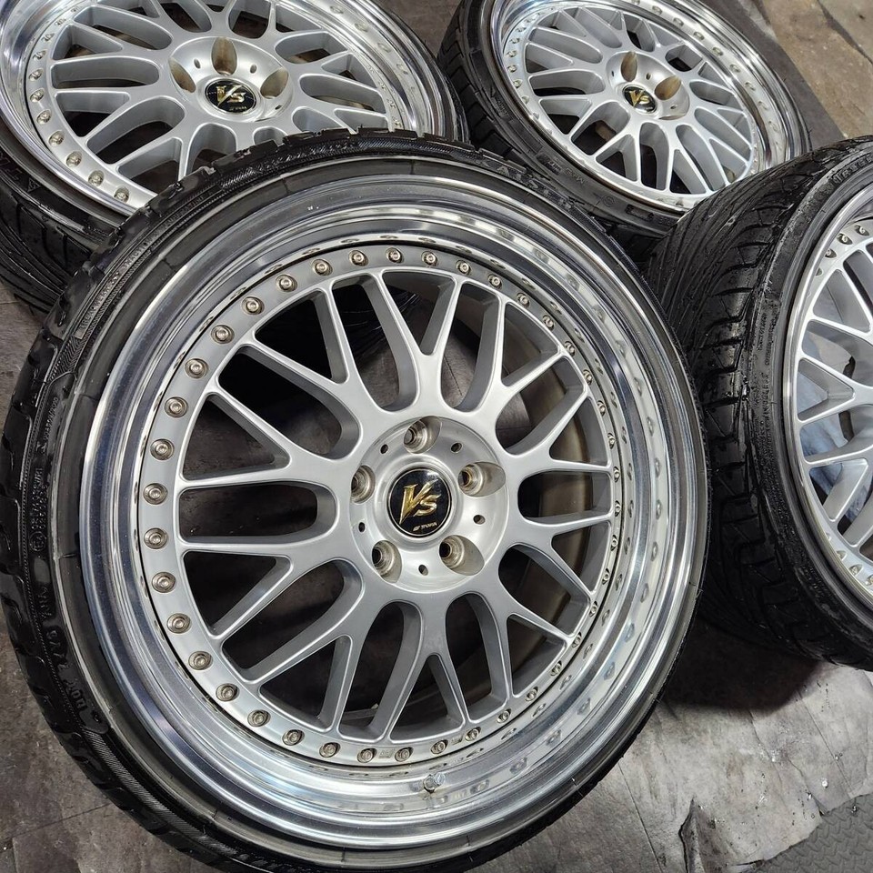JDM WORK VS-XX Deep Rim/Step Rim for Vellfire Crown Fuga Alphard Elgra ...