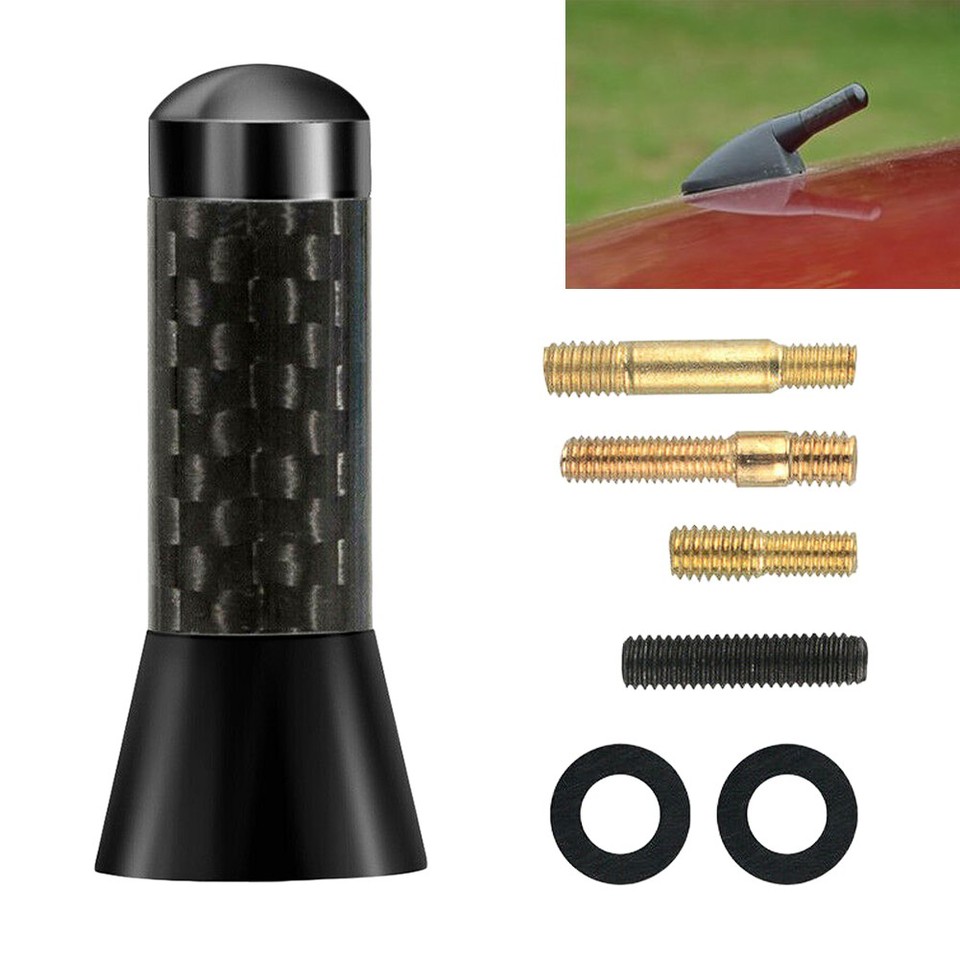 1.4" Style Carbon Roof Car Antenna Short Stubby Mast For Cadillac SRX ...