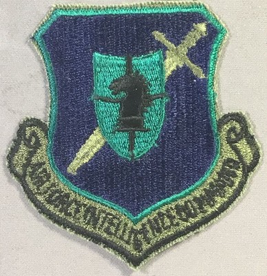 USAF Air Force Intelligence Command subdued licensed patch | eBay