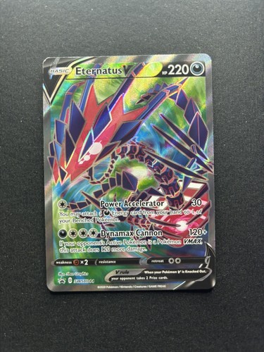 Eternatus V (Full Art) - SWSH044 Promo Sword and Shield Promos Pokemon ...