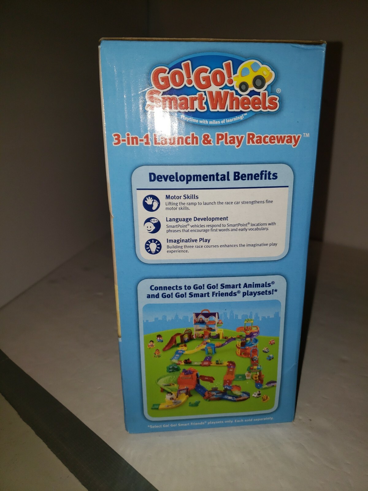 VTech Go! Go! Smart Wheels 3-in-1 Launch & Play Raceway New In Box | eBay