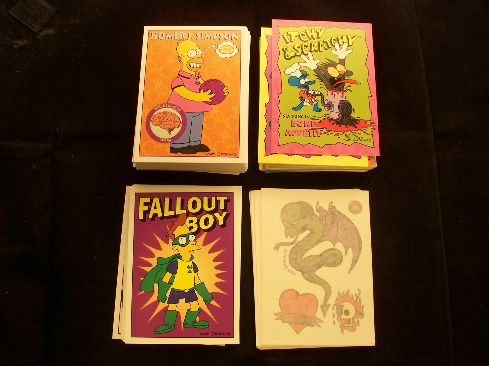 THE SIMPSONS Trading Card Set SERIES 1 Skybox ( 90 cards ) | eBay