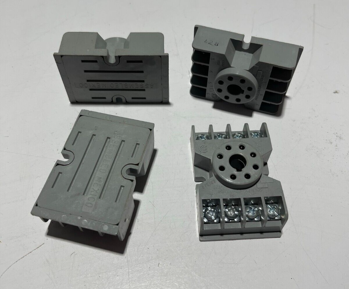 4 PCS - Potter & Brumfield 27E122 Relay Socket | eBay