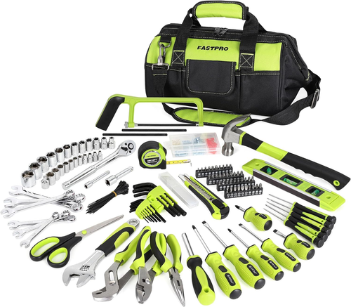 267-Piece Home Tool Set, Household Repairing Tool Kit with 13-Inch Wide ...