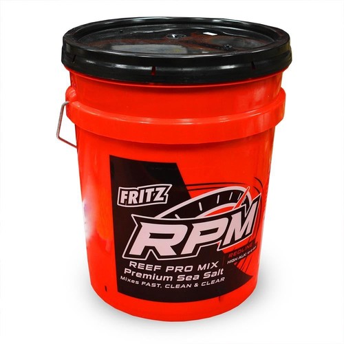 Fritz PRO RPM Redline HIGH ALK Salt Mix RED Bucket (48 lbs - Makes 180 ...