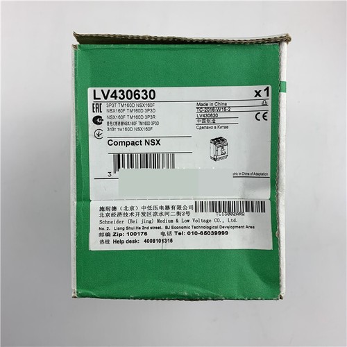 1PC New Schneider LV430630 Circuit Breaker In Box Expendited Shipping ...