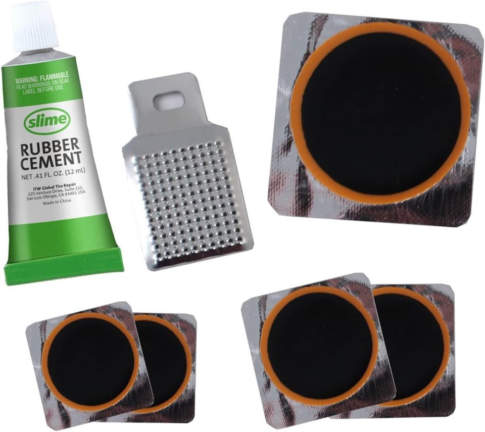 Slime Seven Piece Bike Inner Tube Patch Kit - 1022-A | eBay