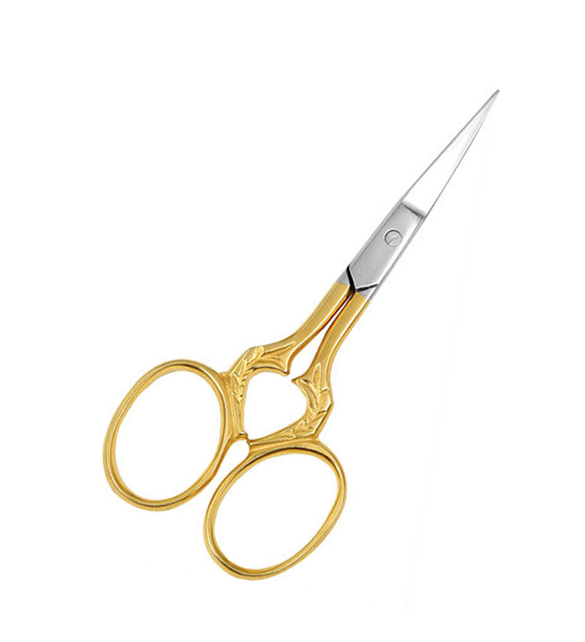 Multi Purpose Fancy Scissors 3" 3.5" 4" - Gold Plated - Fancy Sewing ...