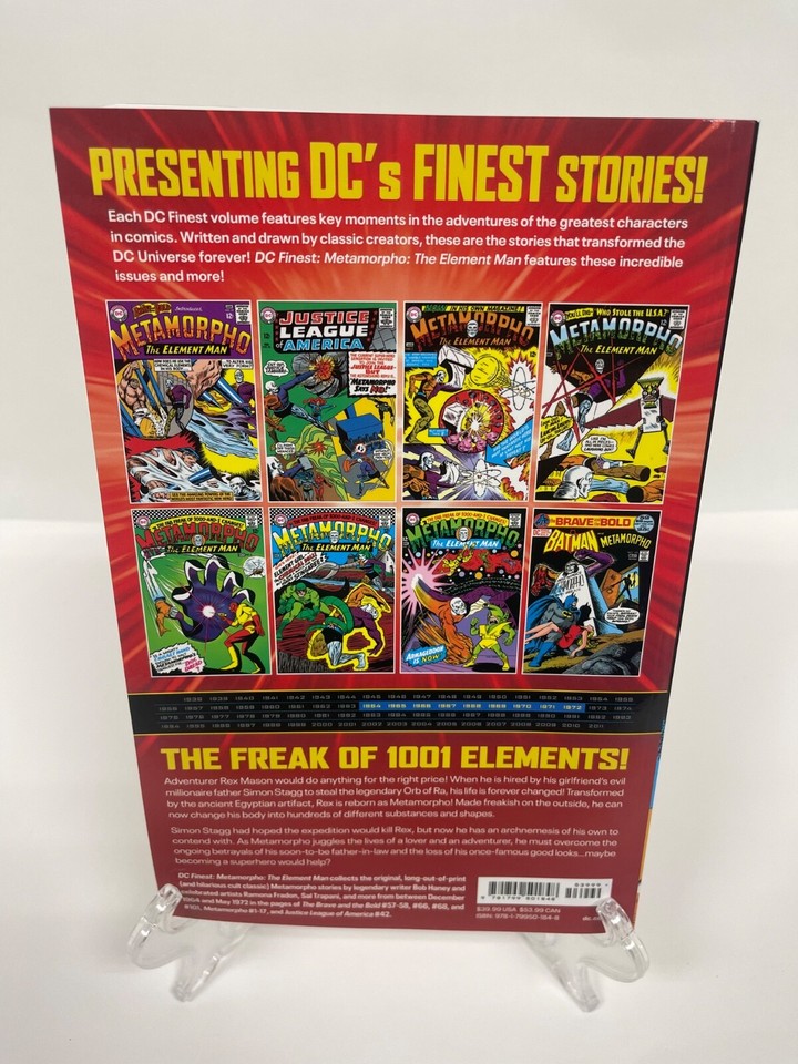 Metamorpho The Element Man DC Finest Collection TPB Comics Rex Mason | eBay