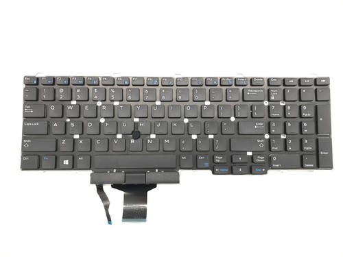 Dell Latitude 5580 5590 5591 US Keyboard w/ Pointer & Buttons 383D7 ...