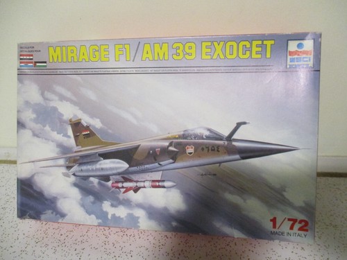 ESCI Mirage F1/AM39 Exocet Model Kit Scale 1/72 | eBay