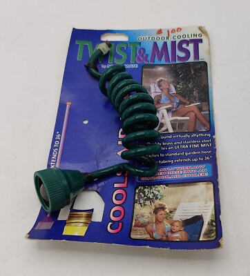 VTG NOS Misty Mate Twist & Mist Mister Bend Cools Air 30 Degrees ...