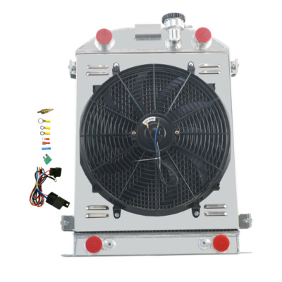 4 ROW Radiator Shroud Electric Fan Relay For 1932 32 Ford Hot Rod ...