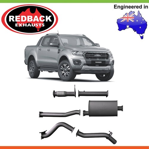 New * Redback * Extreme Duty Exhaust To Suit FORD RANGER PX3 XLT 2.0L ...