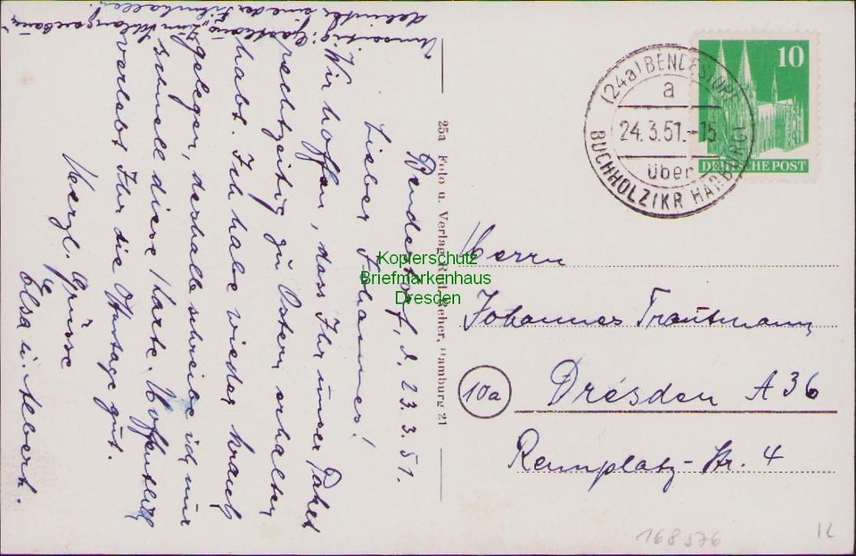 168576 AK Bendestort Lüneburger Heide 1951 | eBay UK