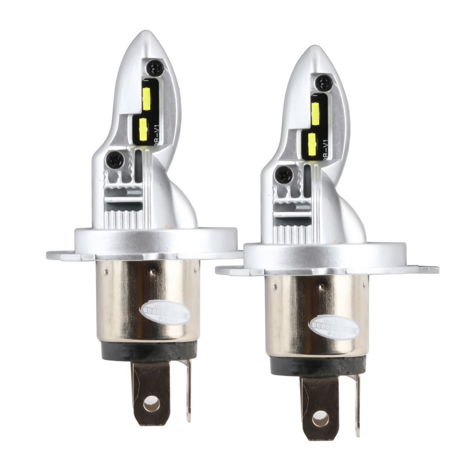 LED Headlight Bulb H4 High Low Beam 100W 22000LM White Super Bright ...