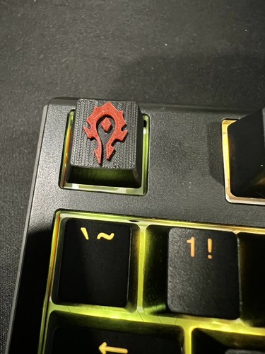 World Of Warcraft Horde Symbol Key Cap (MX Switch) | eBay