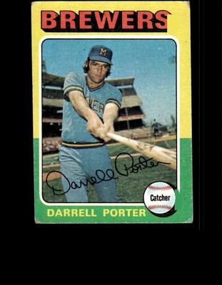 DARRELL PORTER 1975 Topps #52 BFU7R1S1P67 FREE SHIPPING | eBay