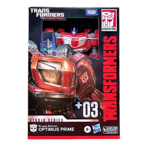 Transformers Optimus Prime Studio Series 03 Gamer Edition Voyager Class ...
