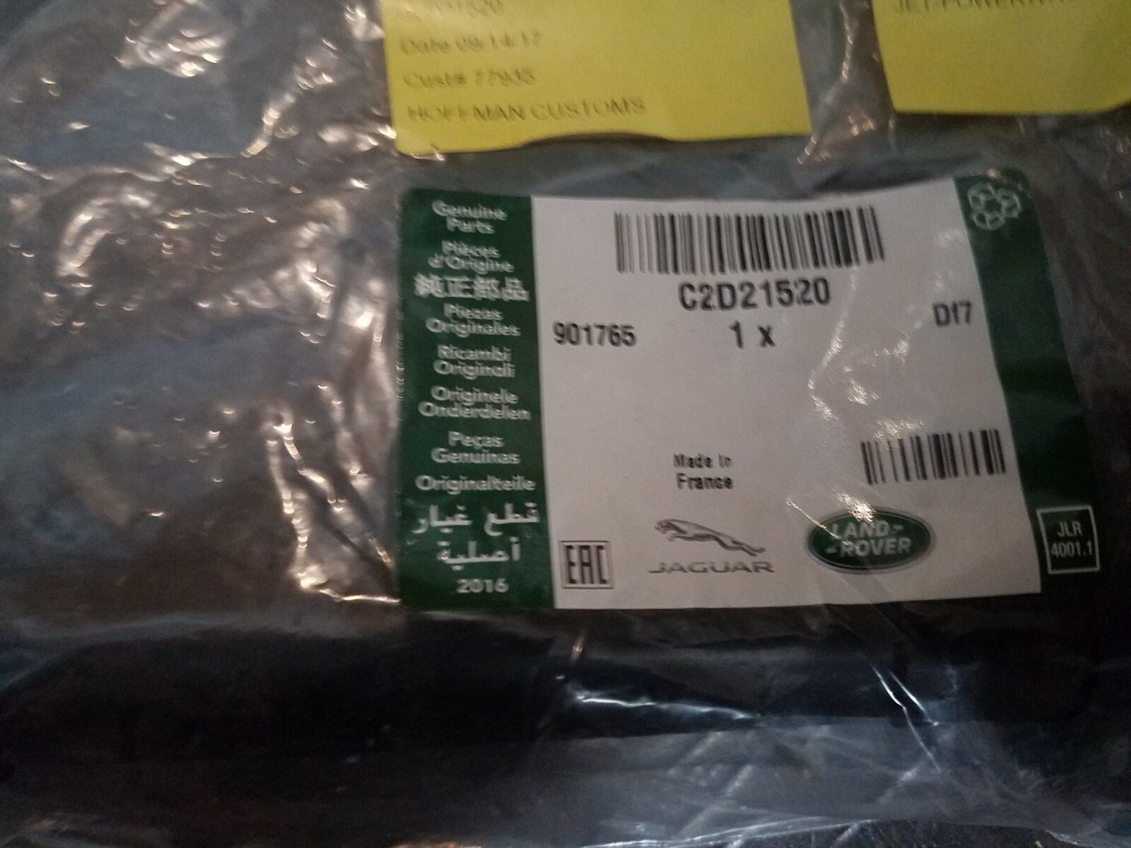 10-18 Jaguar XJ Headlight Washer Nozzle Right OEM C2D21520 for sale ...