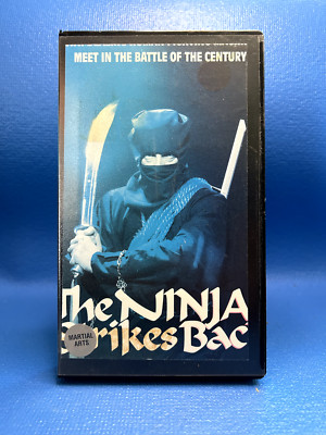 The Ninja Strikes Back (VHS) - Martial Arts - Rare - HTF | eBay