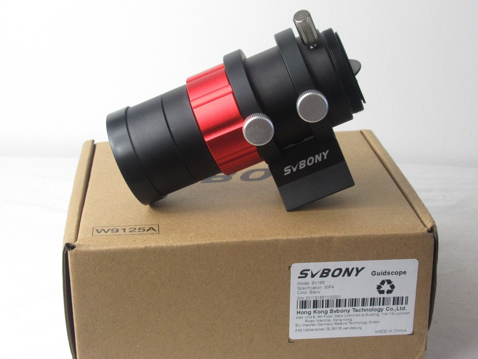 Svbony SV165 30mm Mini Guide Scope for Telescopes, Auto Guiding ...