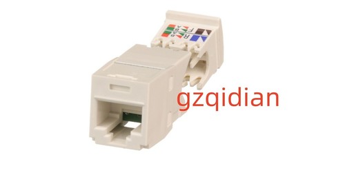 Panduit Giga-TX Cat6 jacks White CJ688TGIW BOX OF 50.Free Shipping For ...