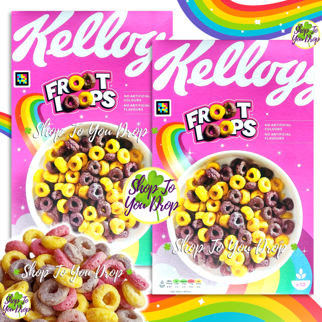 Froot Loops Cereal Box Kellogg's Froot Loops To Go Cup 3 X 42 Gram