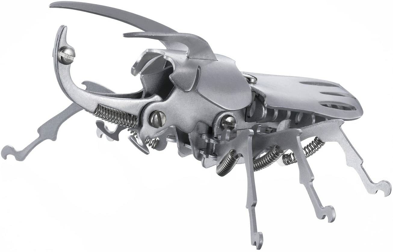 Atlas beetle Gakken METAL KIT series insect kit figure 3.9" 10 cm Japan ...