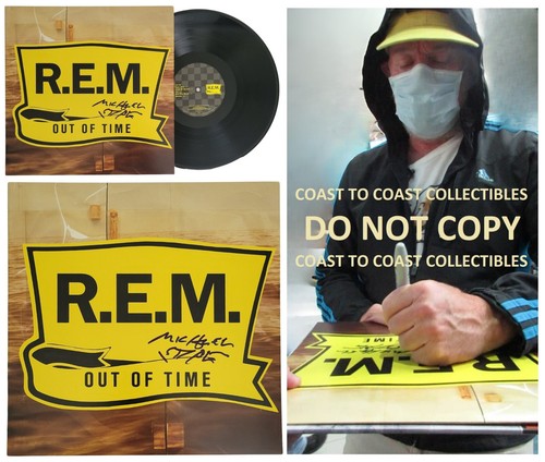 Michael Stipe Signed R.E.M. Out Of Time Album COA Proof Autographed ...