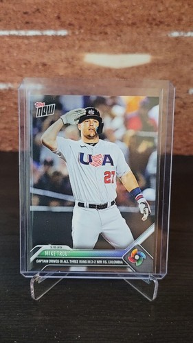 2023 Topps Now Mike Trout WBC-51 World Baseball Classic | eBay
