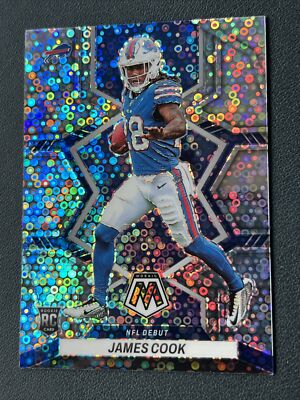 2022 Panini Mosaic James Cook No Huddle NFL Debut Rookie #285 RC ...