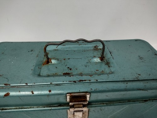 Vintage Green Bernzomatic Metal Case Torch Tool Tackle Box 11" Propane ...