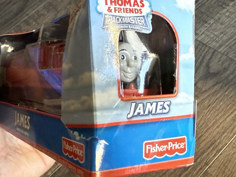 2009 Fisher Price Thomas And Friends Trackmaster James New Box Has Wear ...