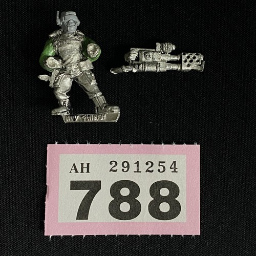 TANK CREW HEAVY FLAMER METAL OOP 40K IMPERIAL GUARD ASTRA MILITARUM ...