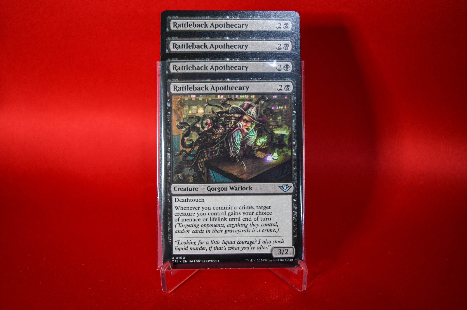 Rattleback Apothecary - MTG - OTJ - NM/M Playset - Uncommon | eBay