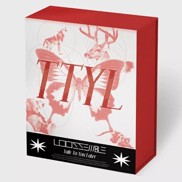 LOOSSEMBLE [TTYL] 3rd Mini Album CD+Poster+Photo Book+4 Card+Sticker ...