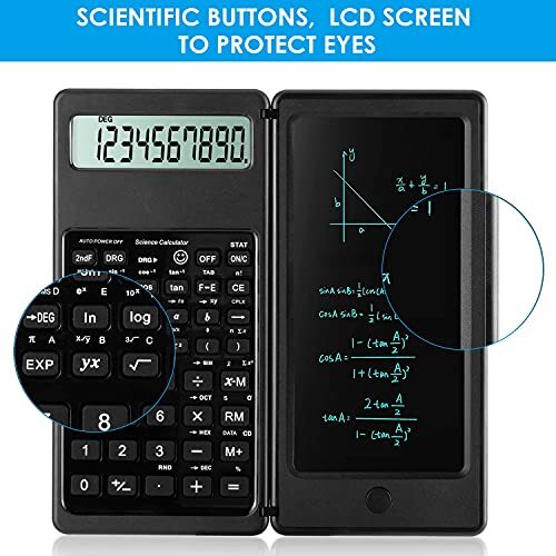 IPepul Scientific Calculators for Students 10-Digit Large Screen Math ...