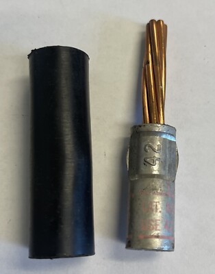 T&B 1/0 CAT NO 61930 AL TO CU COMPRESSION SPLICE CONNECTION | eBay