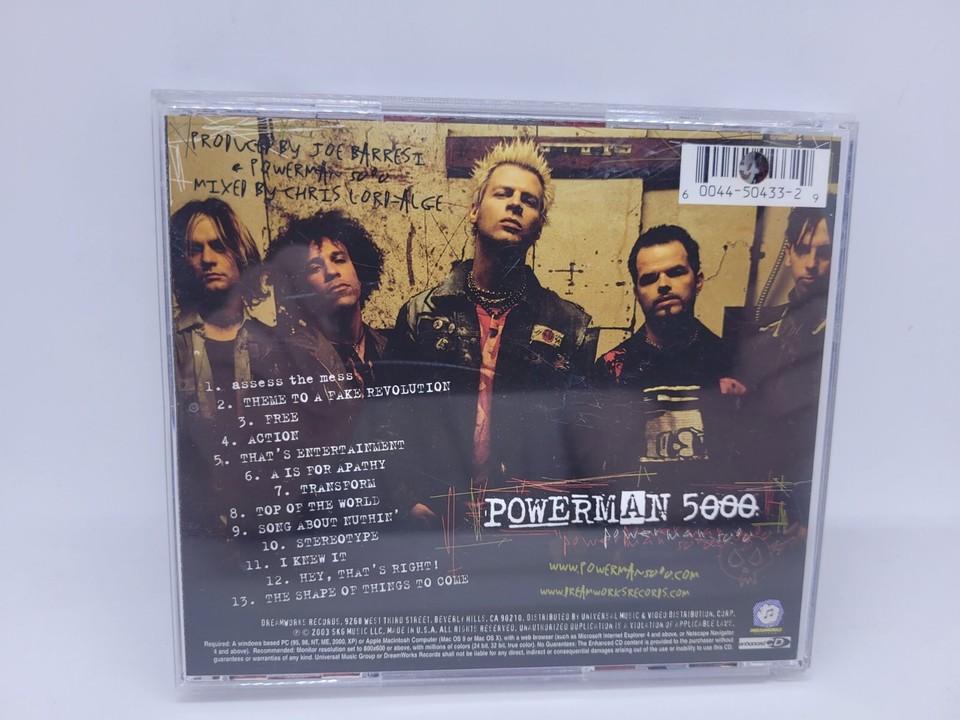 Transform by Powerman 5000 (CD, 2003) 600445043329 | eBay