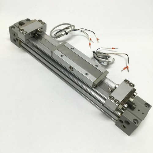 SMC MY1B25-100L Rodless Guided Cylinder Linear Slide 25mm Bore, 100mm ...