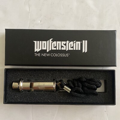Wolfenstein II The New Colossus Panzerhund Whistle in Box - 2017 Loot ...