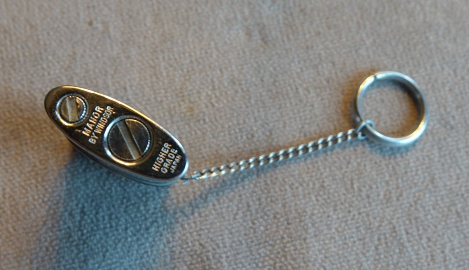 Vintage Manor by Windsor Higher Grade Manorlite Lighter Keychain Made ...