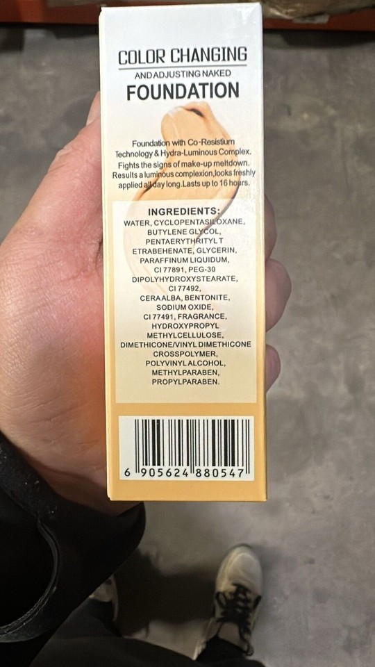 Magic Flawless Colour Color Changing Foundation TLM Makeup Change Skin ...