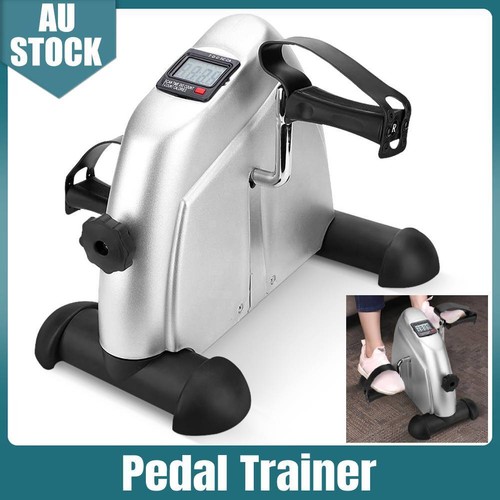 PORTABLE EXERCISER MINI BIKE TRAINER EXERCISE MACHINE DESK HOME GYM ...